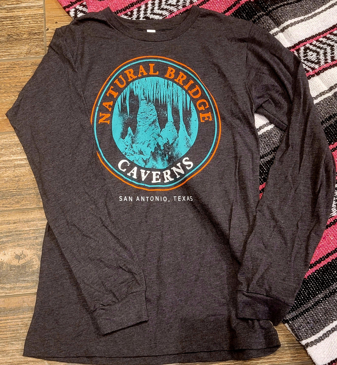 Tee long sleeve round cave design – Natural Bridge Caverns